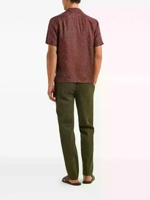 Orlebar Brown Maitan Floral-print Shirt - Red