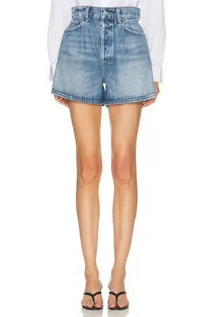 AGOLDE Lyonne Cinched Waist Shorts