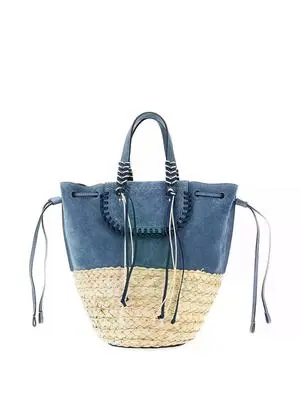 CUBA LAB Bolero Top-handle Tote Bag - Blue