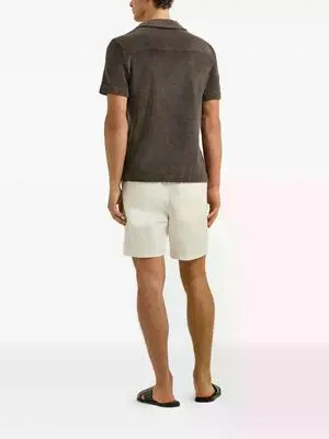 Orlebar Brown Terry Resort Short-sleeve Polo Shirt - Grey
