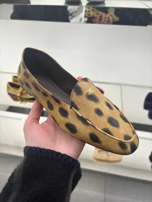 Celine Printed Leopard Loafer - Leopard Print