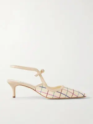 Manolo Blahnik Trimmed Pumps