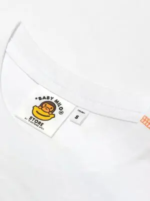 A BATHING APE Ramen-print T-shirt - White