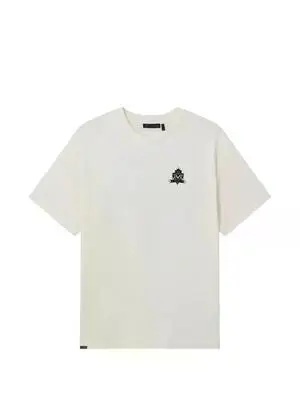 FIVE CM Cross-print T-shirt - Neutrals