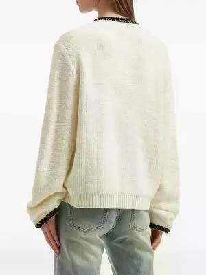 B+AB Round-neck Cardigan