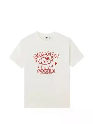 CHOCOOLATE Poodle Print T-shirt