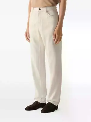 Zegna Roccia Trousers - Neutrals