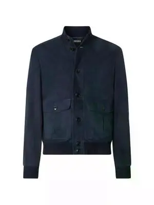 Zegna Suede Blouson Jacket