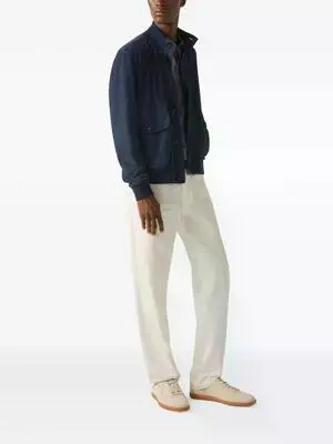 Zegna Suede Blouson Jacket