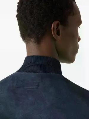Zegna Suede Blouson Jacket