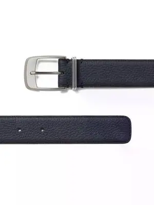 Zegna Calf Leather Belt - Blue