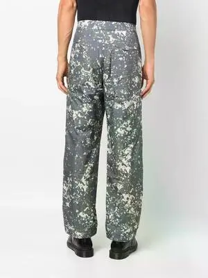 A-COLD-WALL* Abstract-print Straight-leg Trousers