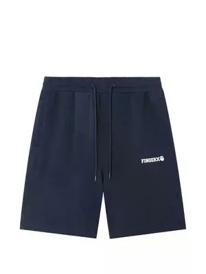 FINGERCROXX Drawstring Track Shorts - Blue