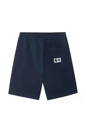 FINGERCROXX Drawstring Track Shorts - Blue