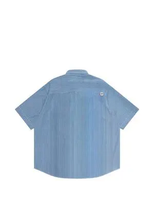 AAPE BY *A BATHING APE Striped Patch Shirt