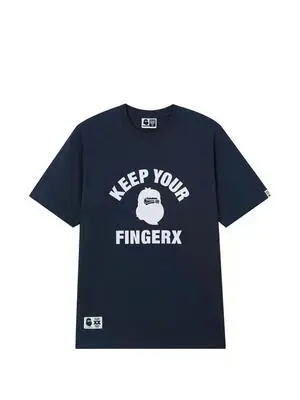 FINGERCROXX Graphic T-shirt - Blue