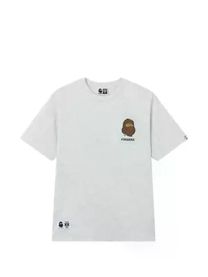 FINGERCROXX Graphic Print T-shirt - Grey