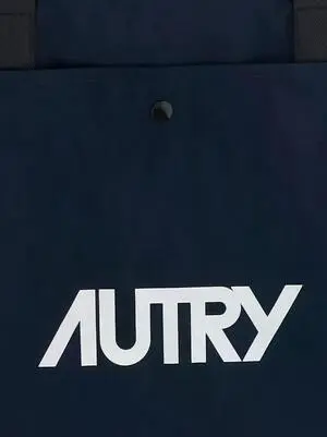 AUTRY Logo-detail Tote Bag - Blue
