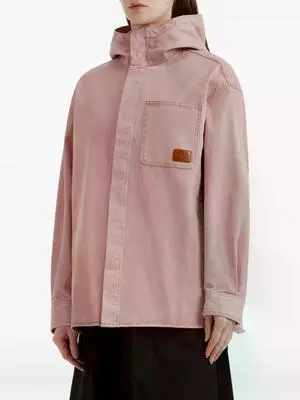 CHOCOOLATE Hooded Embroidered Jacket