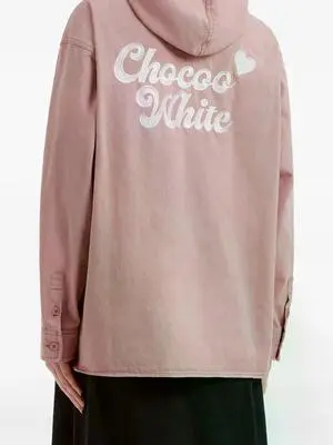 CHOCOOLATE Hooded Embroidered Jacket