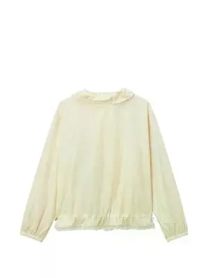 B+AB Ruffled Cotton Jacket - Neutrals
