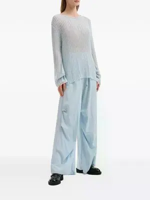 B+AB Lace-trim Long-sleeve Sweater