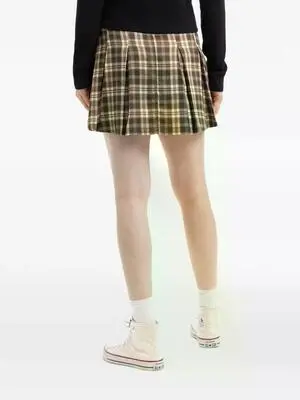 CHOCOOLATE Plaid Pleated Skirt