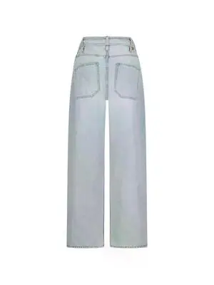 DARKPARK Dalila Bleached Denim Jeans With Belt