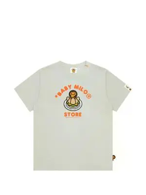 A BATHING APE Graphic-print T-shirt - Neutrals