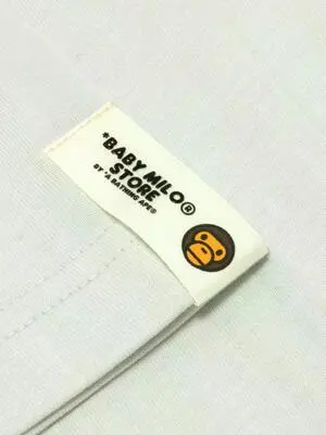 A BATHING APE Graphic-print T-shirt - Neutrals