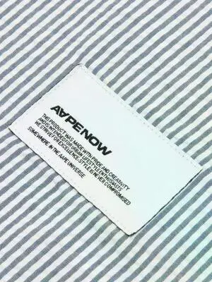 AAPE BY *A BATHING APE Striped Shirt