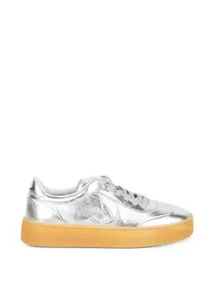 Voile Blanche Flat Sneakers For Women