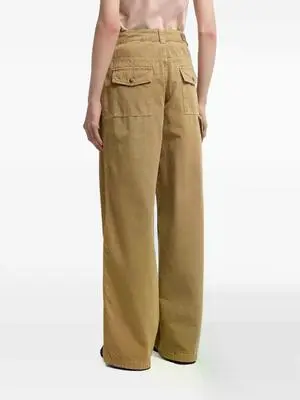 Moncler Wide-leg Trousers - Neutrals
