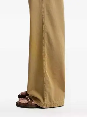 Moncler Wide-leg Trousers - Neutrals