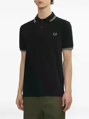 Fred Perry Laurel-wreath Striped Polo Shirt