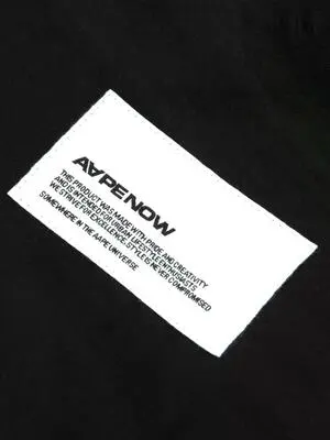 AAPE BY *A BATHING APE Short-sleeve Logo Shirt - Black