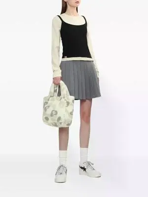 AAPE BY *A BATHING APE Ribbed Knit Top - Black