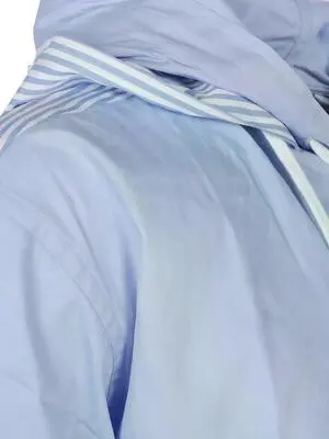 Comme Des Garçons Striped Hooded Shirt