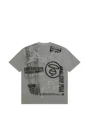 AAPE BY *A BATHING APE Graphic-print T-shirt - Grey