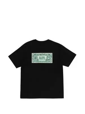 A BATHING APE Dollar-print T-shirt