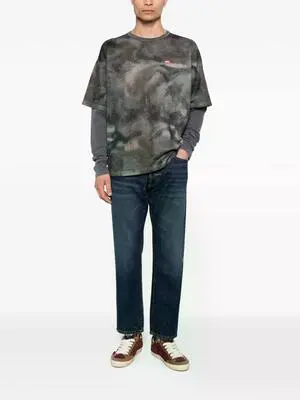 DIESEL® Perforated Long-sleeve T-shirt