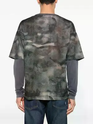 DIESEL® Perforated Long-sleeve T-shirt