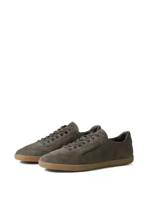 Zegna Suede Lace-up Sneakers - Grey
