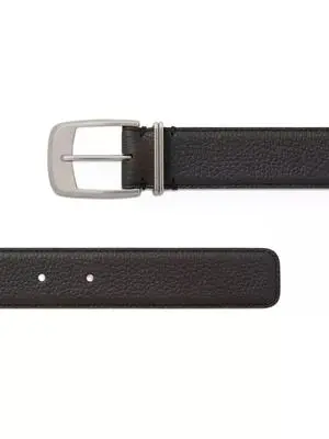 Zegna Leather Belt - Brown