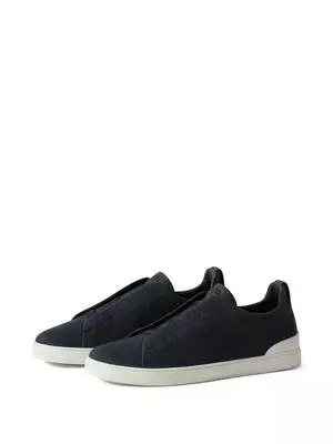 Zegna Triple-stitch™ Sneakers - Blue