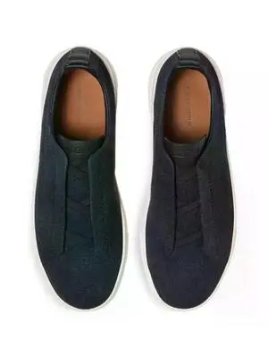 Zegna Triple-stitch™ Sneakers - Blue