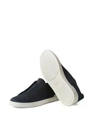 Zegna Triple-stitch™ Sneakers - Blue