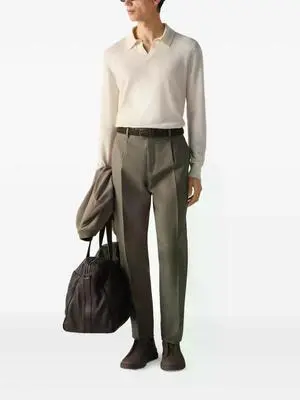 Zegna Pleated Trousers