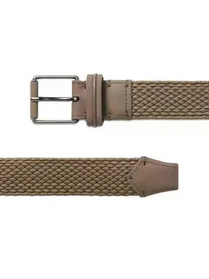 Zegna Woven Belt - Neutrals