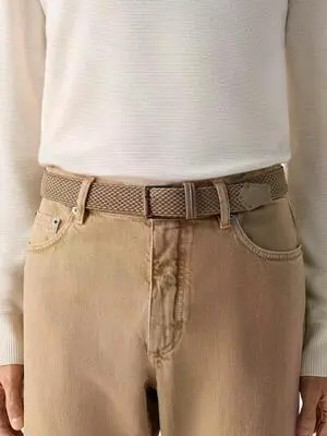 Zegna Woven Belt - Neutrals